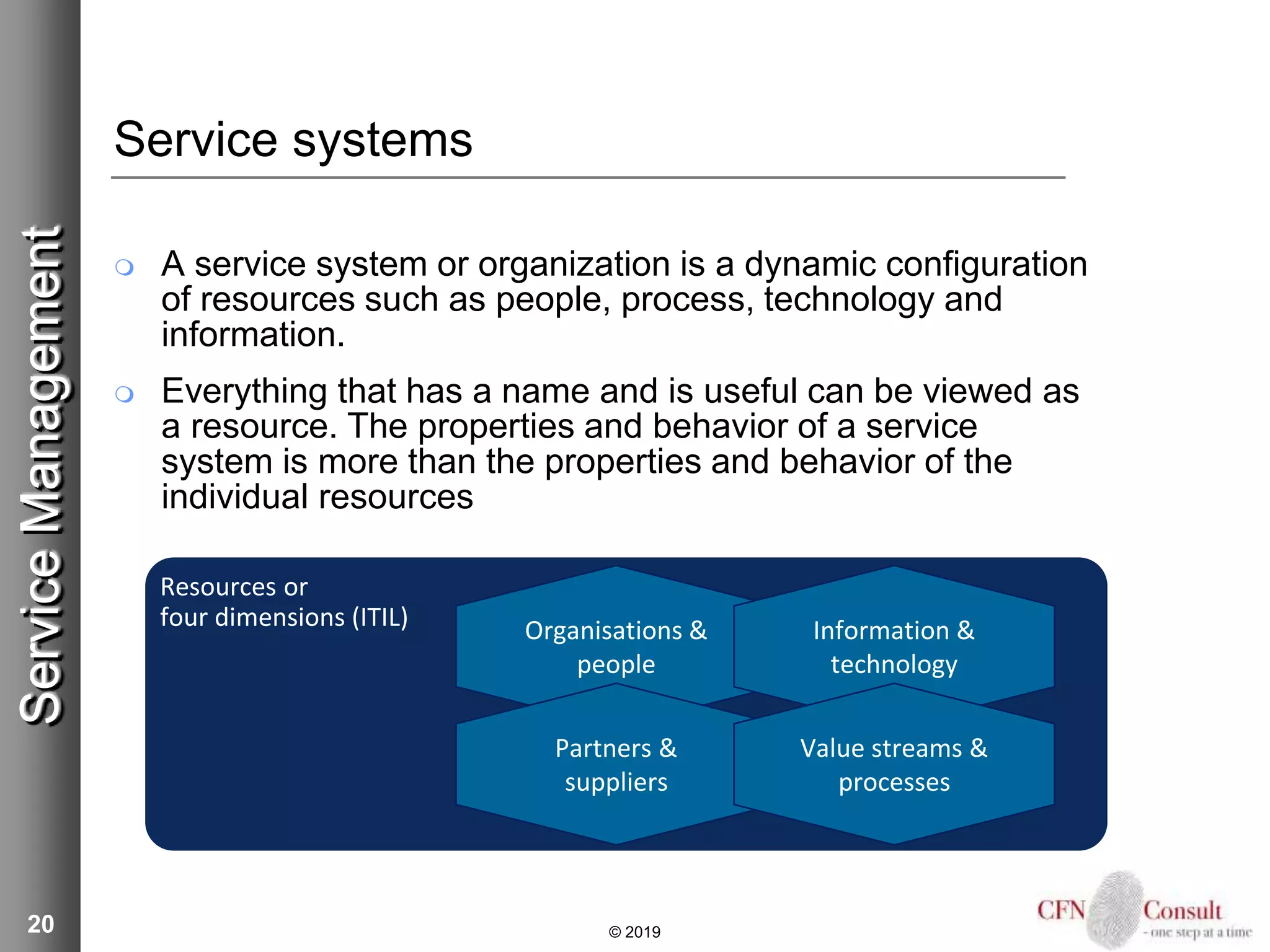 Introduction to ITIL 4 and IT service management | PPTX