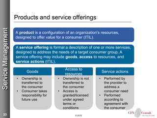 Introduction to ITIL 4 and IT service management | PPTX