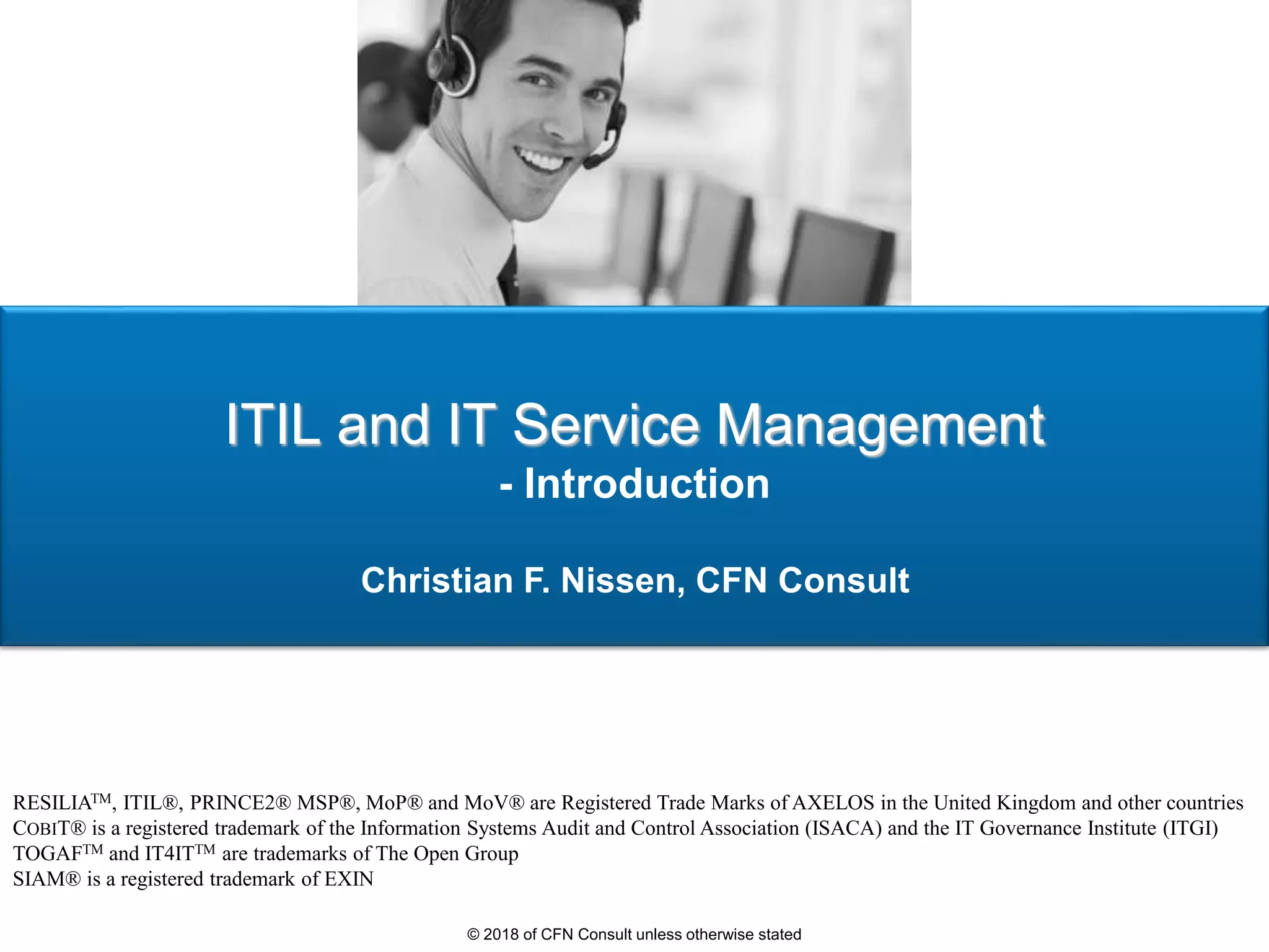 Introduction to ITIL 2011 and IT service management | PPT