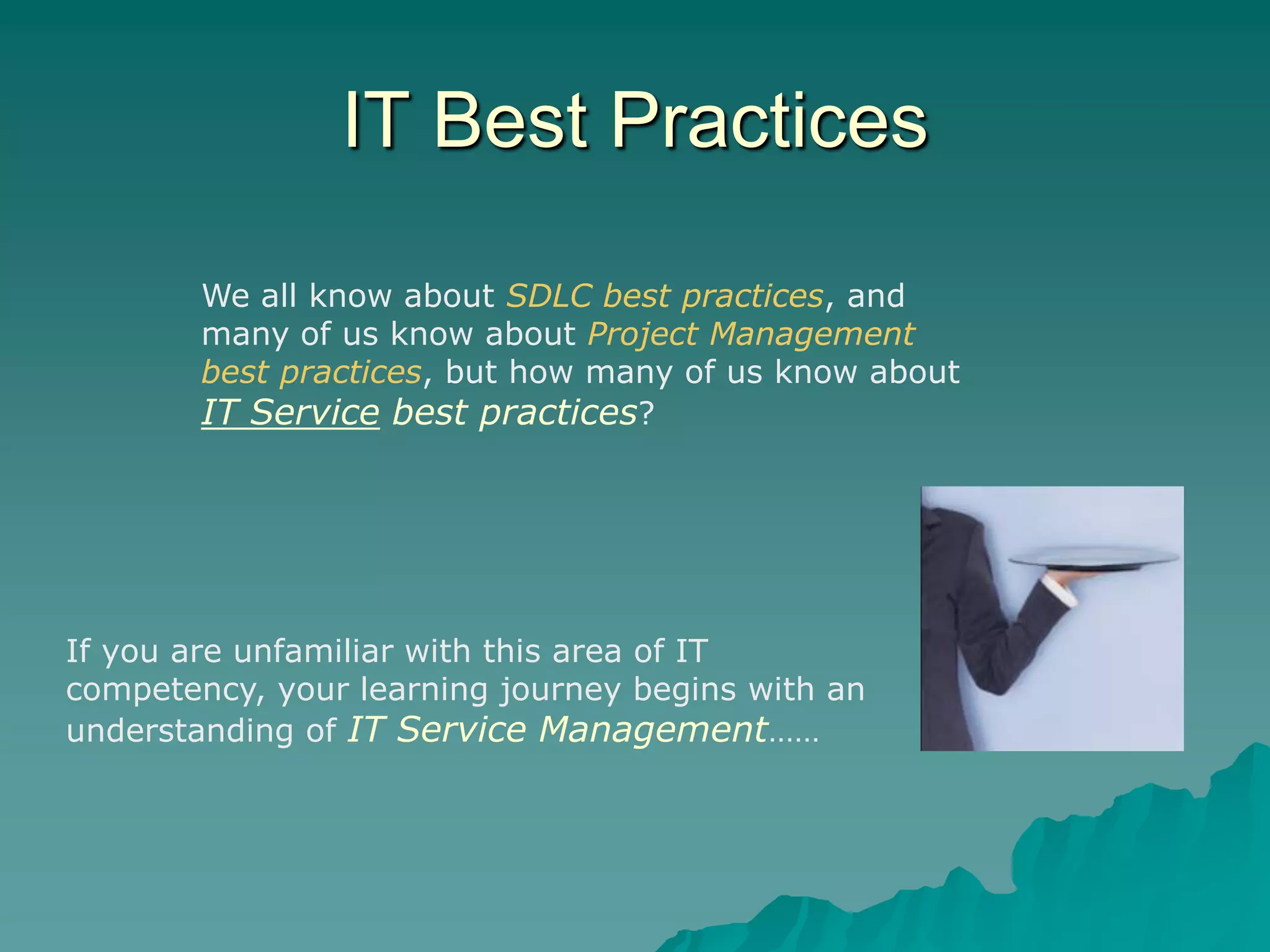 Introduction To ITIL Slide Share | PPTX