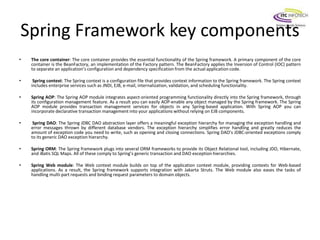 Introduction to j2 ee frameworks | PPTX