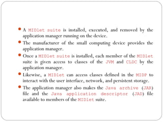 Introduction to j2me | PPT