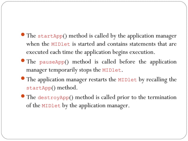 Introduction to j2me | PPT | Operating Systems | Computer Software and ...