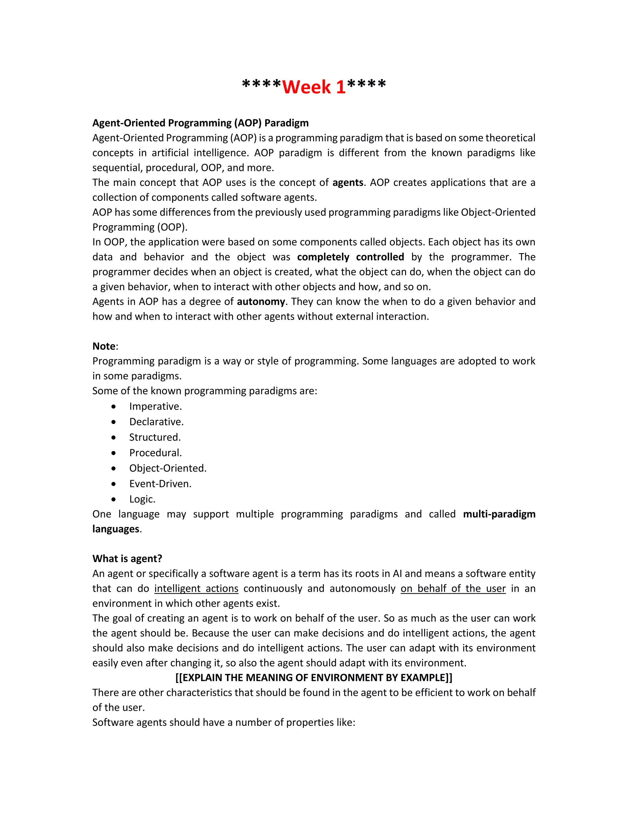 Introduction to JADE (Java Agent DEvelopment) Framework | PDF