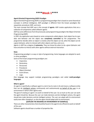 Introduction to JADE (Java Agent DEvelopment) Framework | PDF