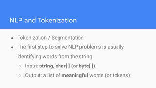 Introduction to japanese tokenizer | PPT