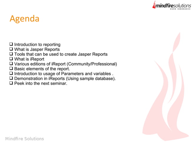 Introduction to Jasper Reports | PDF