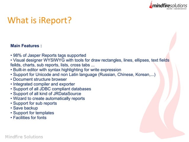 Introduction to Jasper Reports | PDF