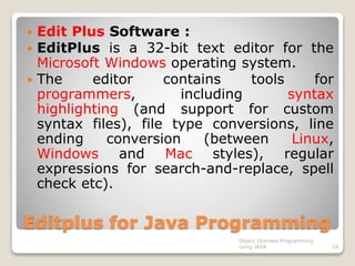 Introduction to java | PPT
