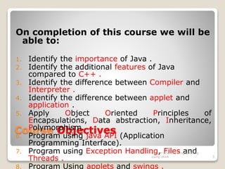 Introduction to java | PPT