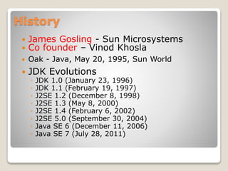 Introduction to java | PPT