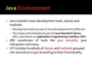 Introduction to java | PPT