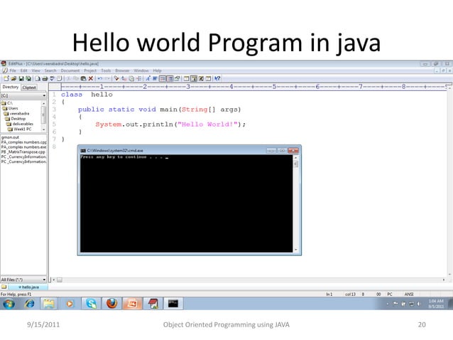 Introduction to java | PPT