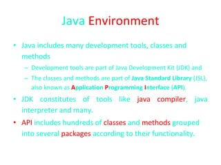Introduction to java | PPT | Free Download