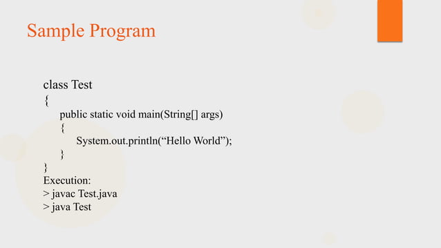 Introduction to java | PPT