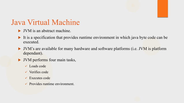 Introduction to java | PPT
