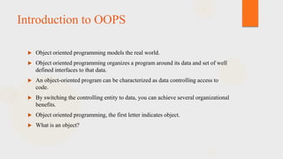 Introduction to java | PPT