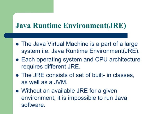 introduction to java | PPT