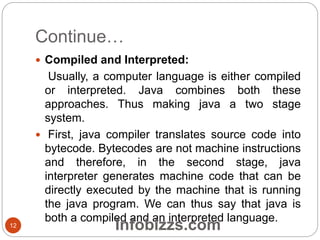Introduction to java | PPTX