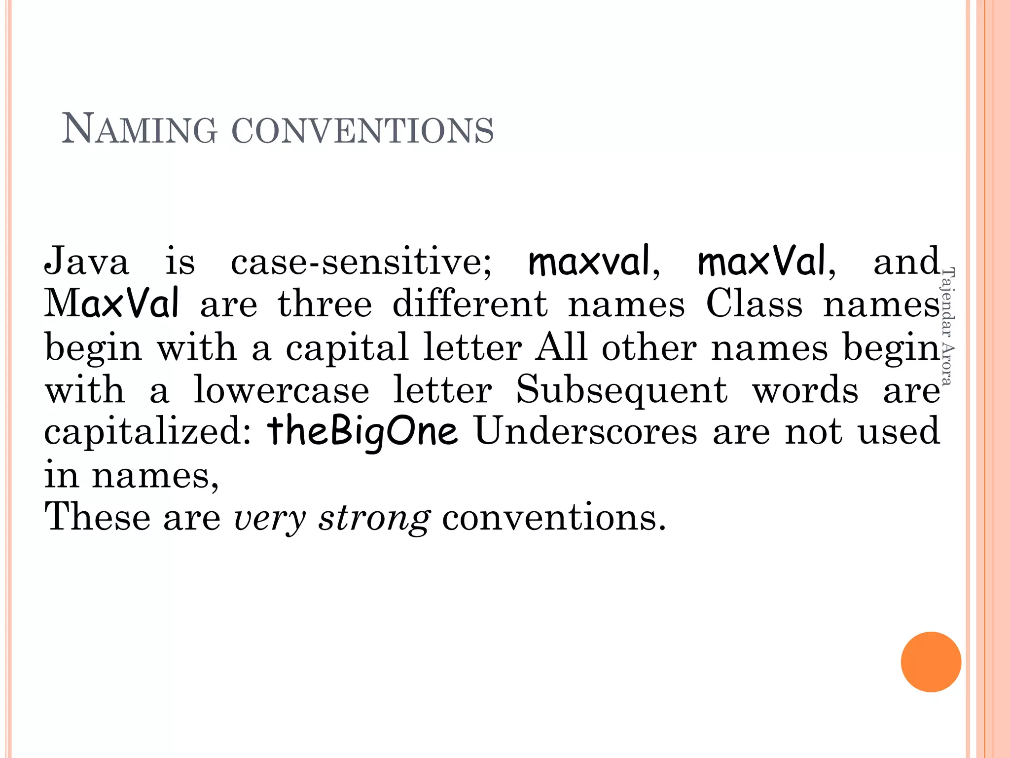 Introduction to java | PPT