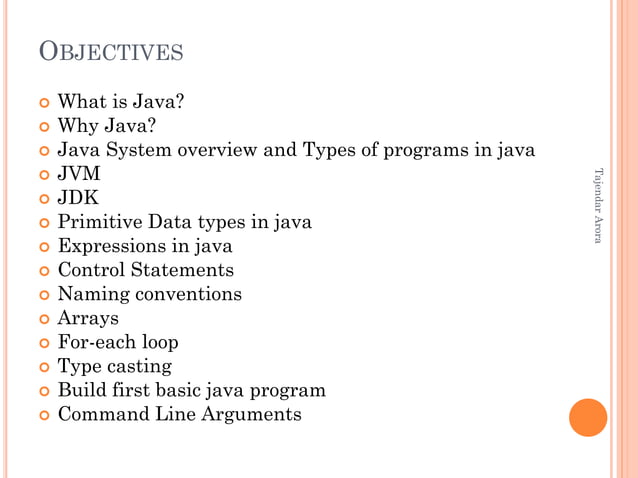 Introduction to java | PPT