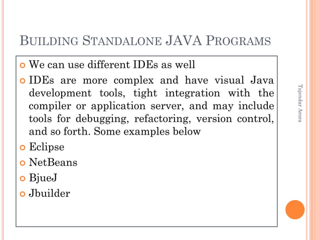 Introduction to java | PPT