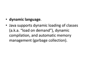 Introduction to java | PPT