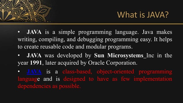 Introduction To JAVA.pptx