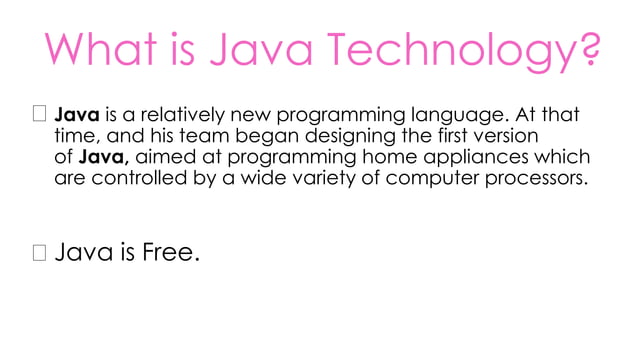 Introduction to Java.pptx | Programming Languages | Computing