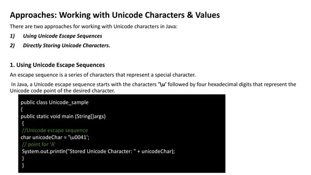 Introduction To Java Programming Language Ppt