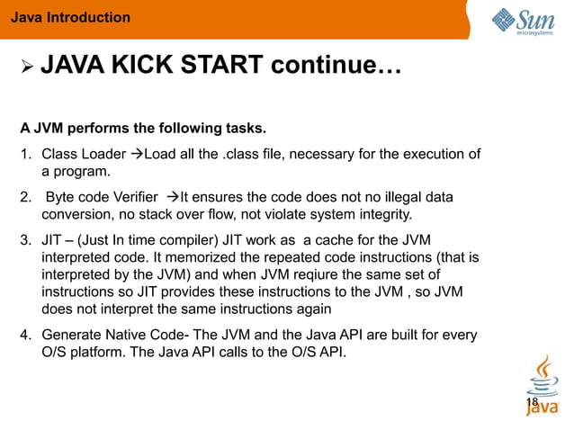 Introduction to java | PPTX