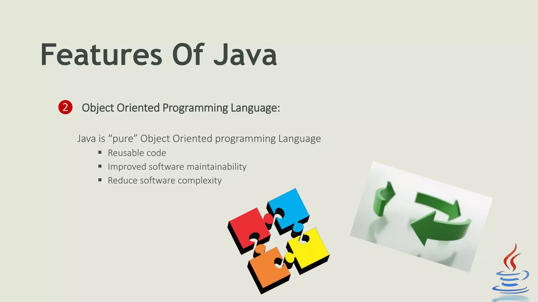 Introduction to java | PPTX | Programming Languages | Computing