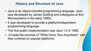 Introduction to Java(1) - CPPT+opy.Jpptx | PPT