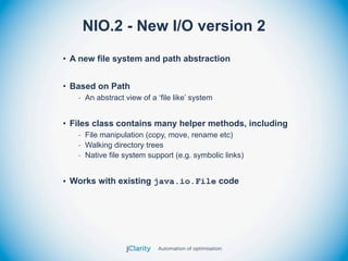 Introduction to Java 7 (OSCON 2012) | KEY