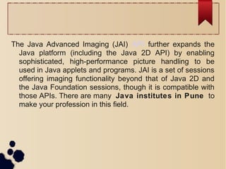 Introduction to java advanced imaging | PPT
