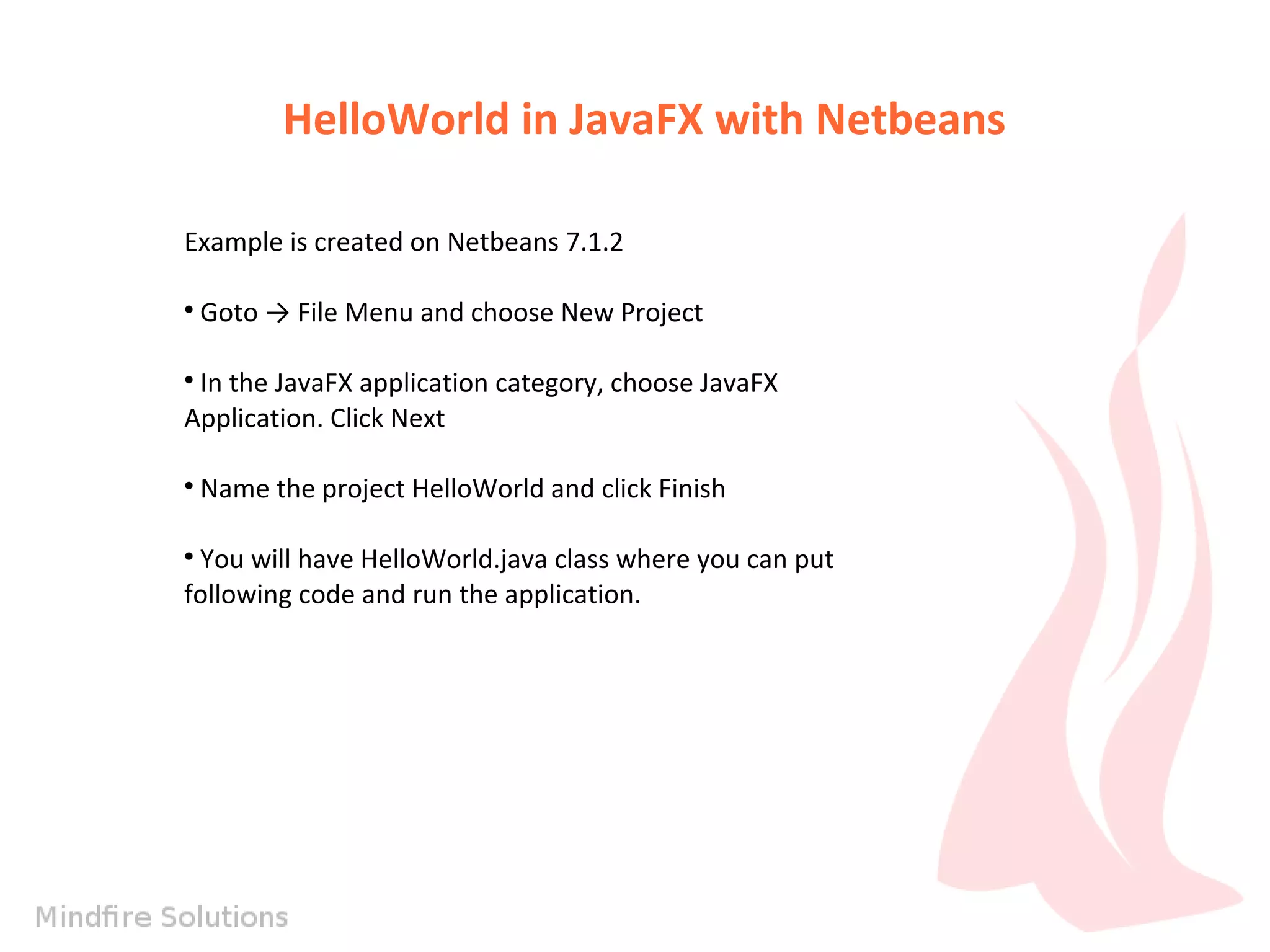 Introduction To Javafx Pdf Programming Languages Computing