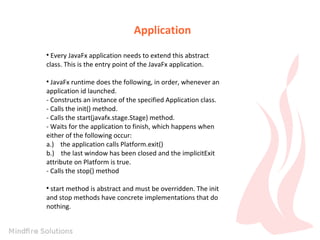 Introduction to JavaFX | PDF