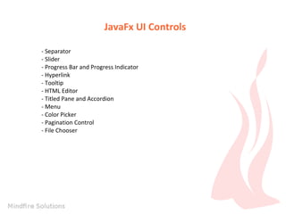 Introduction to JavaFX | PDF