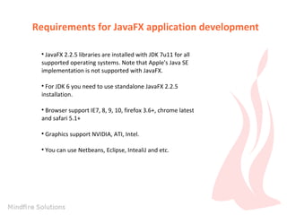 Introduction to JavaFX | PDF