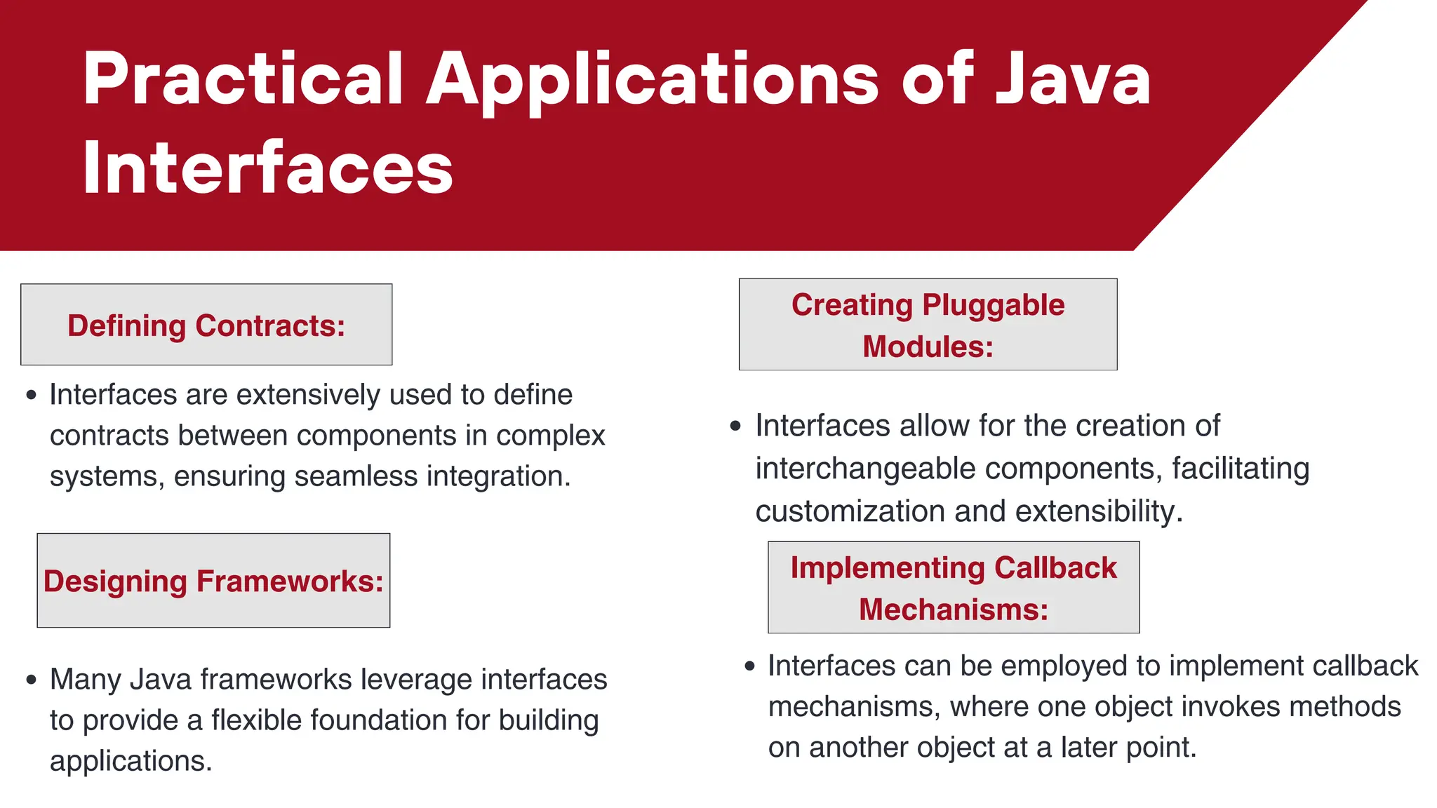 Introduction to Java Interfaces: A Cornerstone of Advanced Java ... Introduction to Java Interfaces: A Cornerstone of Advanced Java ...