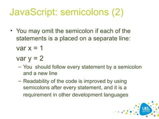 Introduction to JavaScript | PPT