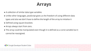 Introduction to JavaScript | PPTX