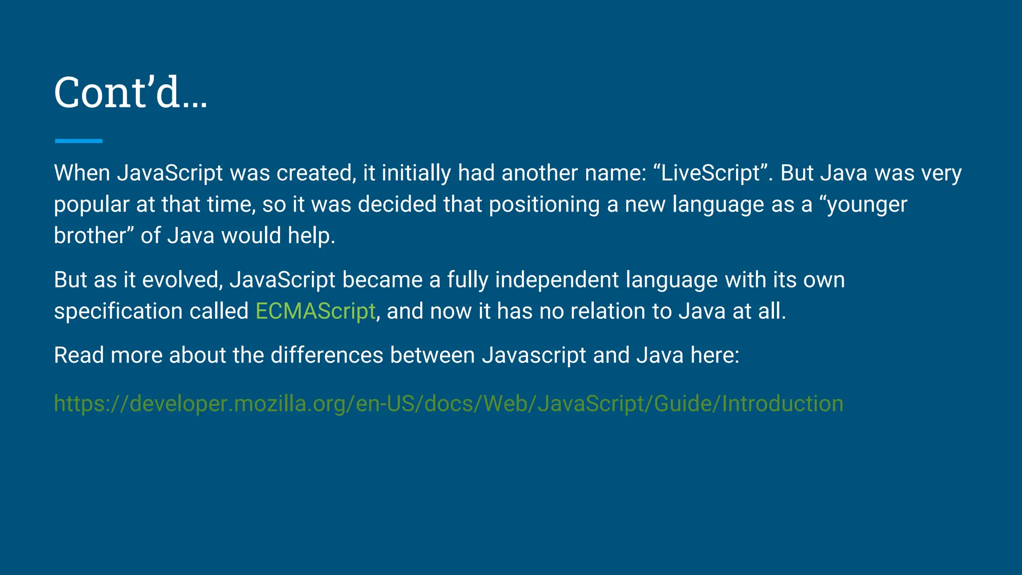 Introduction to Java script for web .pptx | Free Download
