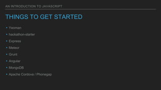 Introduction to Javascript | PPT