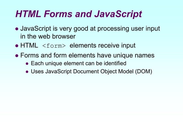 Introduction to JavaScript (1).ppt | Web Development | Internet