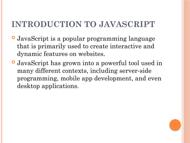 Introduction to JavaScript DOM and User Input.pptx