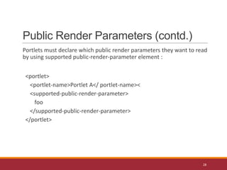 Introduction to java standard portlets | PPT