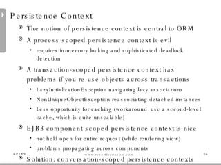 Introduction To JBoss Seam 2.1 | PPT