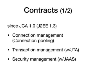 Introduction to JCA and MDB | PPT