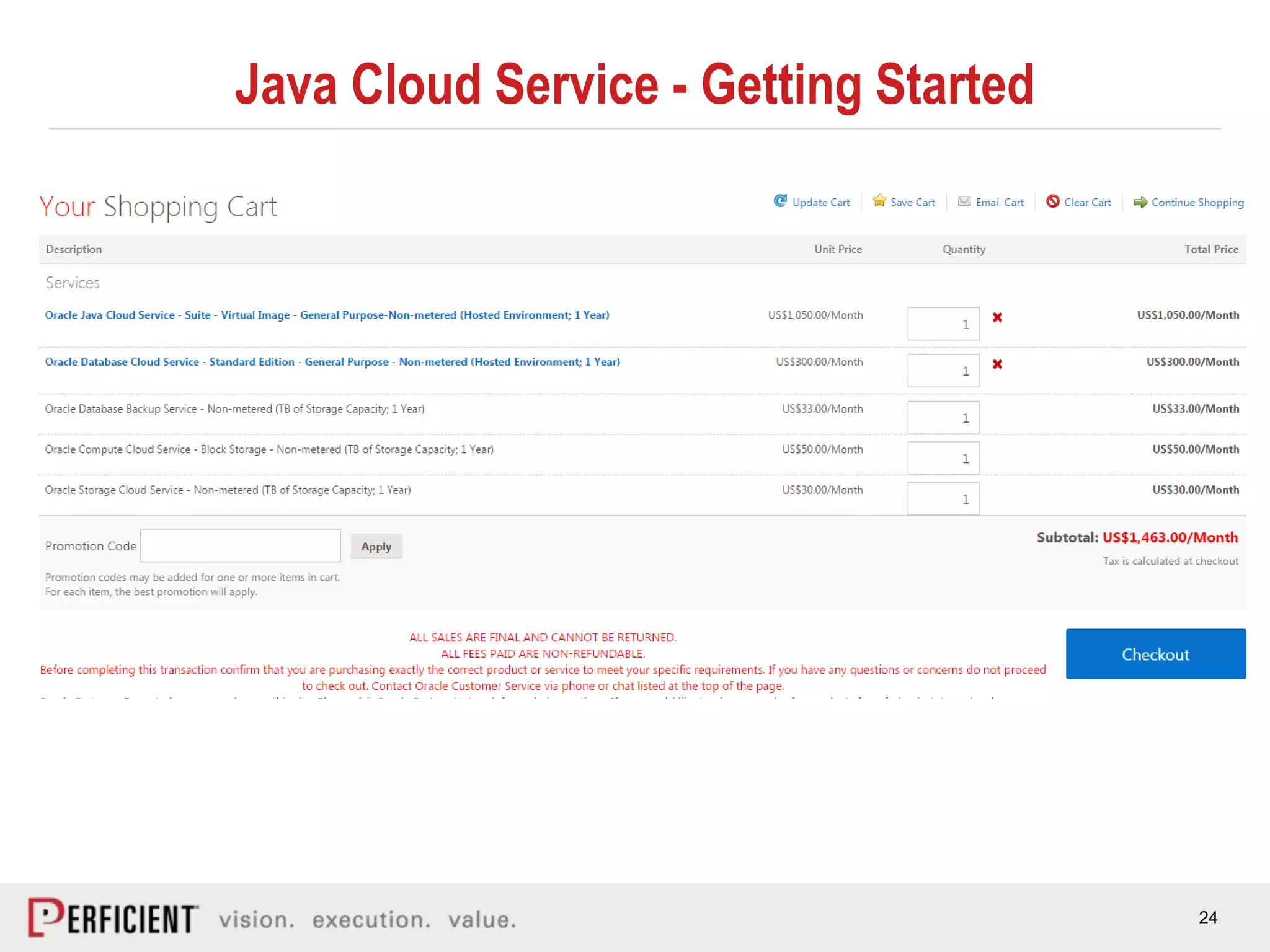 Introduction to Java Cloud Service | PPTX